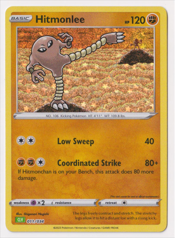 Hitmonlee : Venusaur & Lugia ex Deck - Pokemon Trading Card Game ...