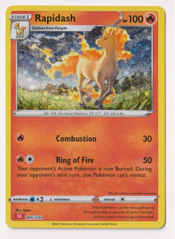 Rapidash : Charizard & Ho-Oh ex Deck - Pokemon Trading Card Game ...