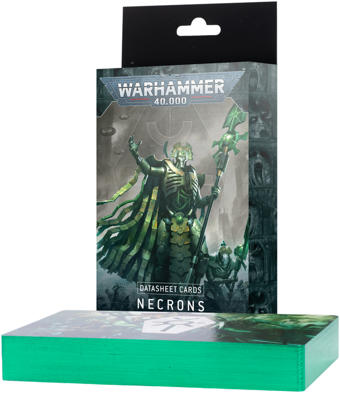 Warhammer 40K : Datasheet Cards Necrons | Chaos Cards