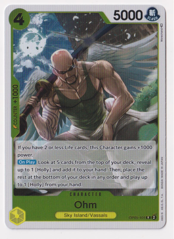 Ohm : OP05-101 AWAKENING OF THE NEW ERA - One Piece Single Card