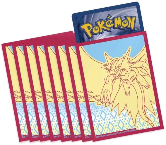 Pokemon Scarlet & Violet Paradox Rift Roaring Moon Card Sleeves (65ct)