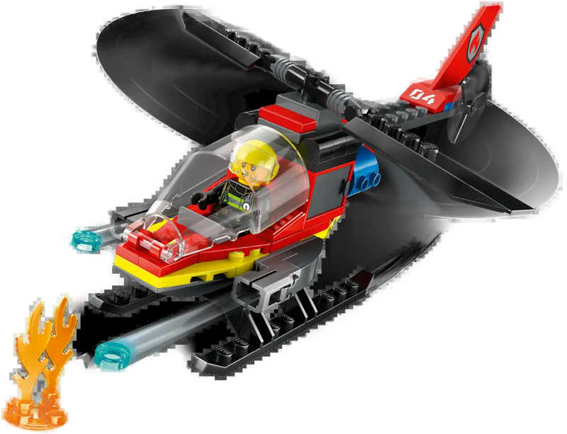 Fire Rescue Helicopter | LEGO | 60411 | Chaos Cards