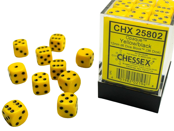 Dice Sets | Chessex | Chaos Cards