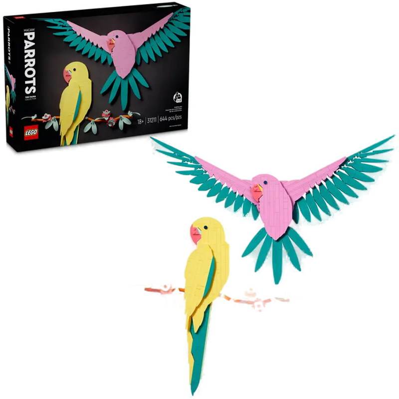 LEGO® The Fauna Collection: Macaw Parrots (31211)