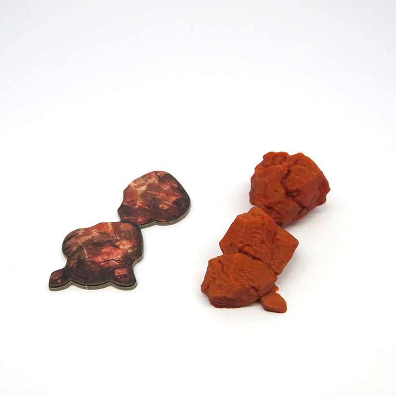 Boulder Small Pack for Gloomhaven - 7 pieces | Chaos Cards