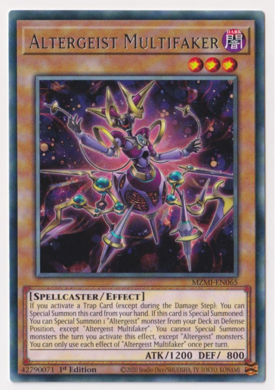 Altergeist Multifaker (Rare) : MZMI-EN065 - Yu-Gi-Oh! Single Card