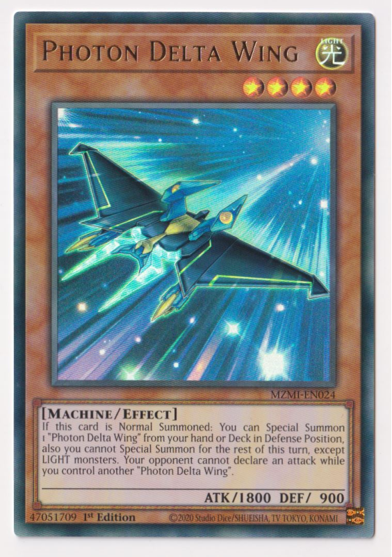 Photon Delta Wing (Ultra Rare) : MZMI-EN024 - Yu-Gi-Oh! Single Card