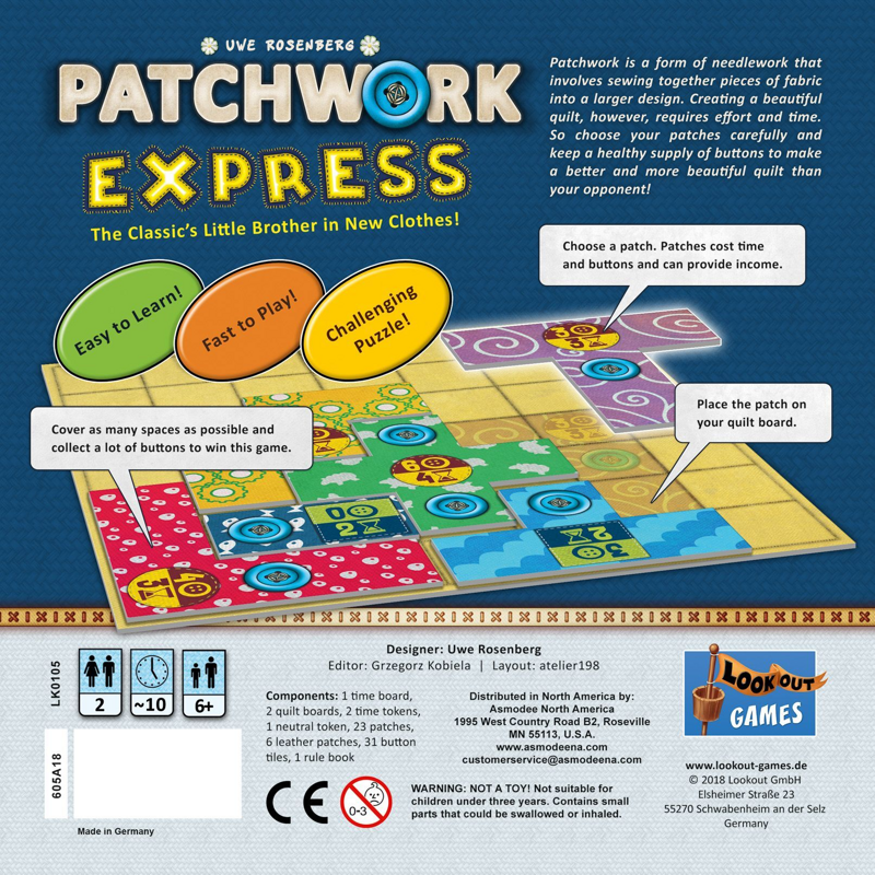 Patchwork Express | Chaos Cards