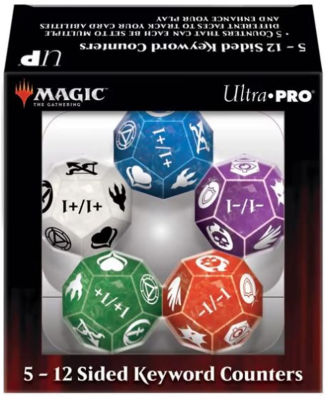 Ultra Pro 12 Sided Keyword Counters for Magic: The Gathering