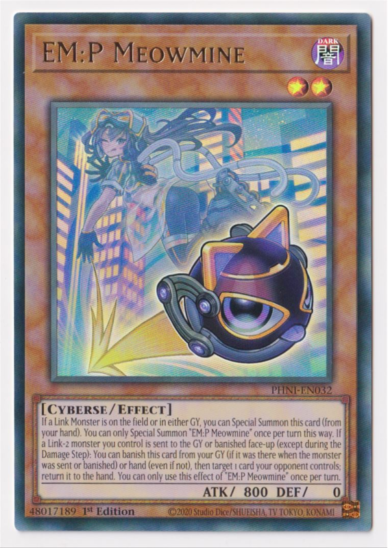 EM:P Meowmine (Ultra Rare) : PHNI-EN032 - Yu-Gi-Oh! Single Card