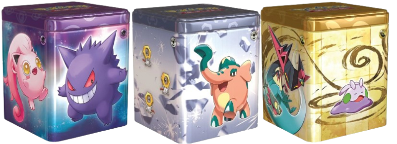 Pokemon Stacking Tin | Set of 3 | Chaos Cards UK