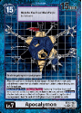 Apocalymon (ALTERNATIVE ART) : BT15-102 EXCEED APOCALYPSE - Digimon ...