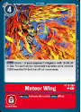 Meteor Wing : BT15-089 EXCEED APOCALYPSE - Digimon Card Game Single Card
