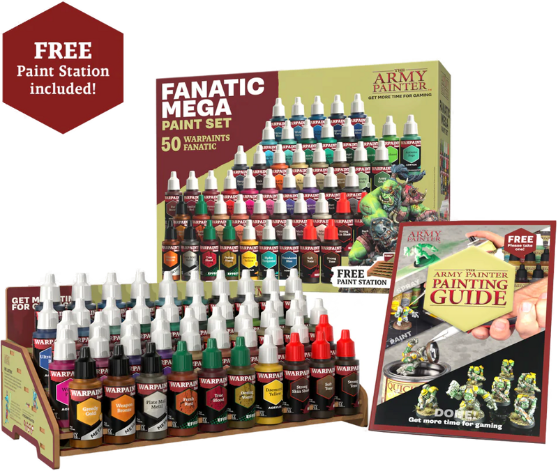 The Army Painter: Warpaints Fanatic Mega Paint Set