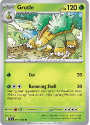 Grotle : SCARLET AND VIOLET - TEMPORAL FORCES 11/162 - Pokemon Single Card