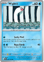 Wiglett : SCARLET AND VIOLET - TEMPORAL FORCES 47/162 - Pokemon Single Card