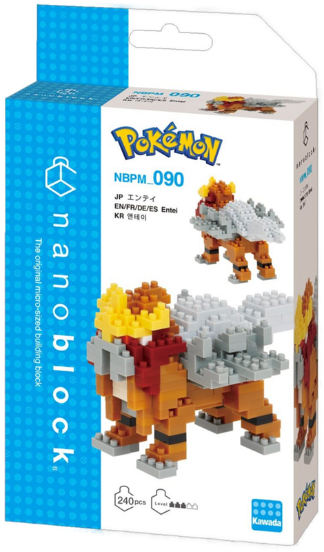 Nanoblock Pokemon Series Entei | Chaos Cards