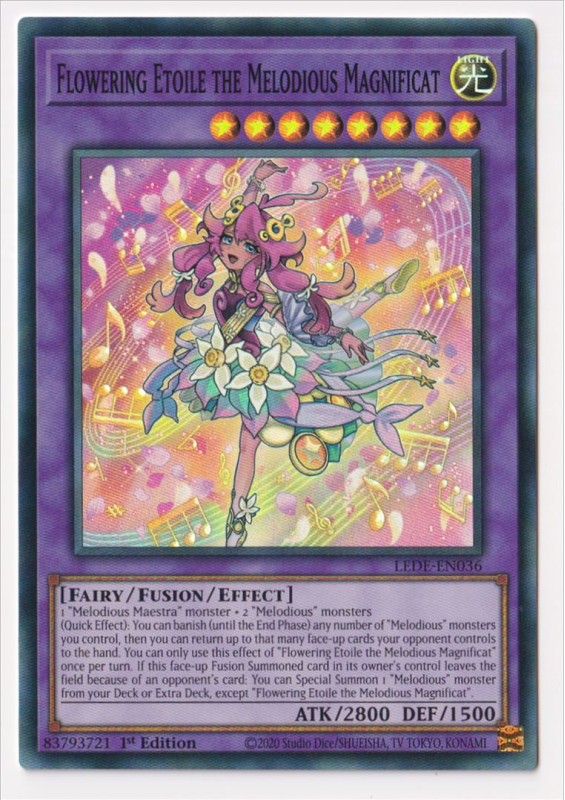Flowering Etoile the Melodious Magnificat (Super Rare) : LEDE-EN036 ...