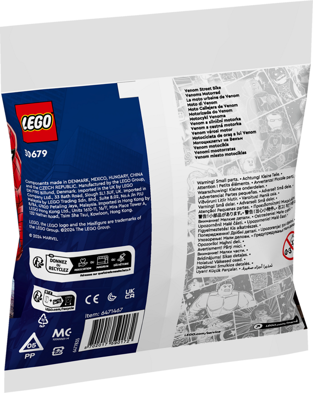 Venom Street Bike | LEGO | 30679 | Chaos Cards