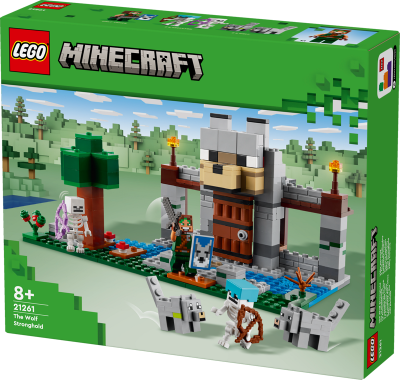 Minecraft The Wolf Stronghold | LEGO | 21261 | Chaos Cards