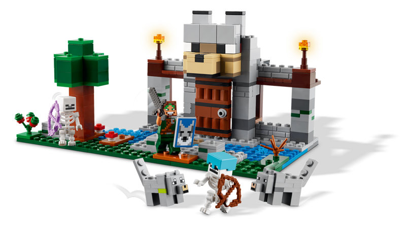 Minecraft The Wolf Stronghold | LEGO | 21261 | Chaos Cards