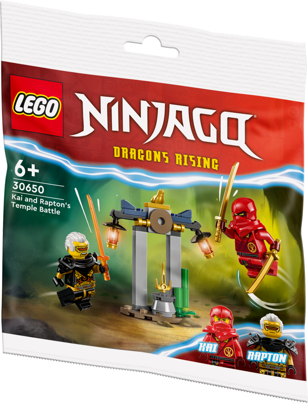 Ninjago Kai and Rapton's Temple Battle | LEGO | 30650