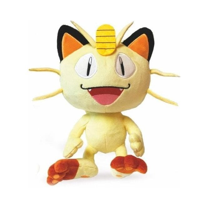 Pokemon Toy - 8 Inch Meowth Plush | Chaos Cards