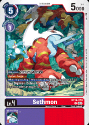 Sethmon : BT16-070 BEGINNING APOCALYPSE - Digimon Card Game Single Card