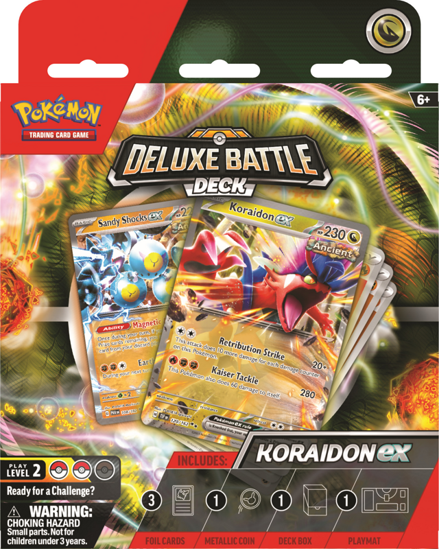 Koraidon EX Deluxe Battle Deck | Pokemon | Chaos UK