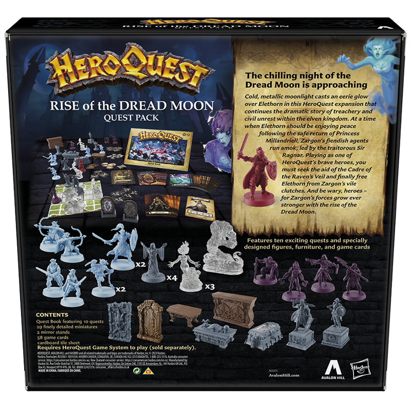 HeroQuest - Rise of the Dread Moon Expansion | Chaos Cards