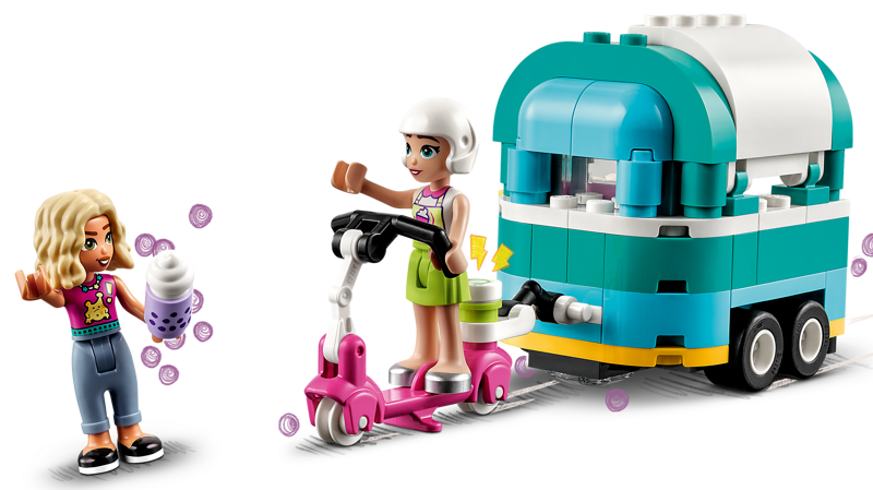 LEGO 41733 Friends Mobile Bubble Tea Shop with Toy Scooter