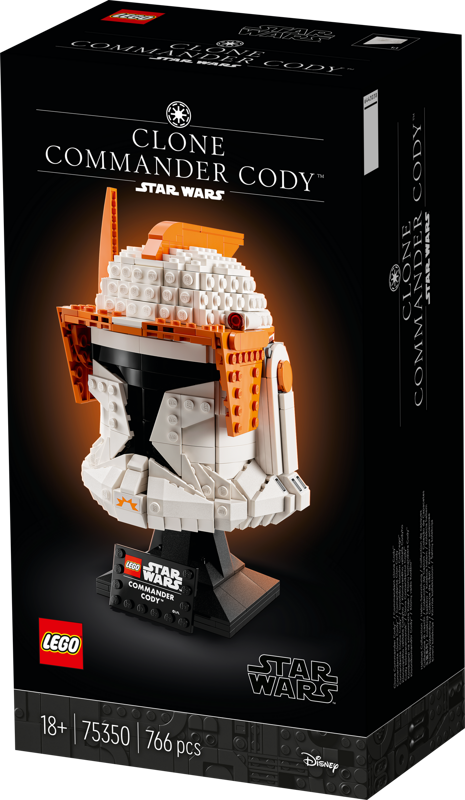 LEGO 75350 Star Wars Clone Commander Cody Helmet Model Set