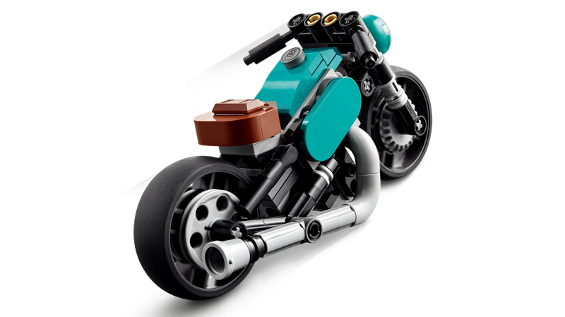LEGO 31135 Creator Vintage Motorcycle Building Toy Set