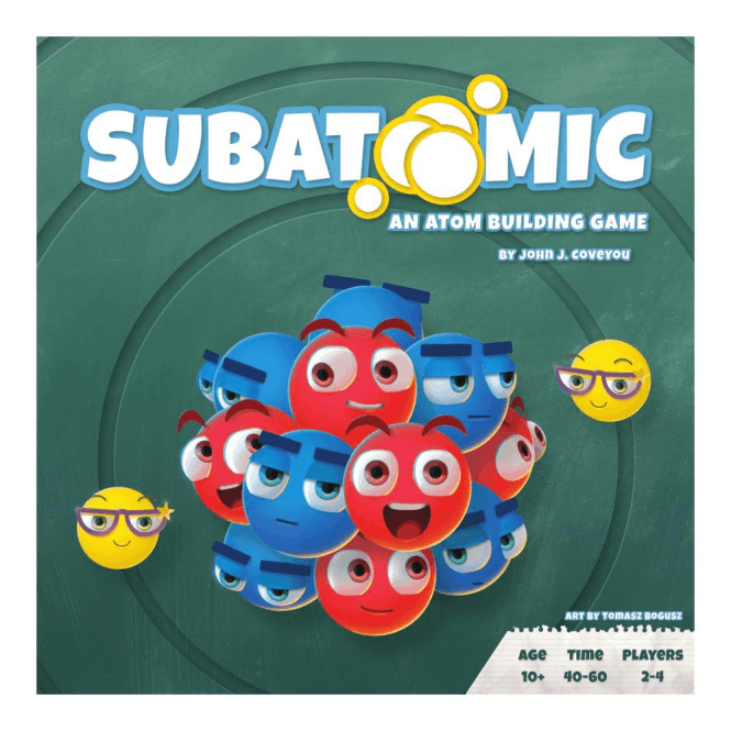 Subatomic: An Atom Building Game | Chaos Cards