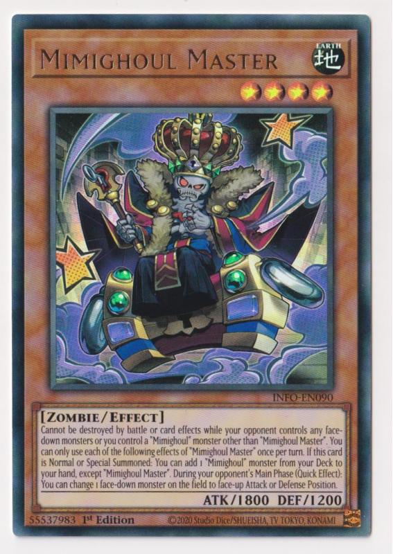 Mimighoul Master (Ultra Rare) : INFO-EN090 - Yu-Gi-Oh! Single Card