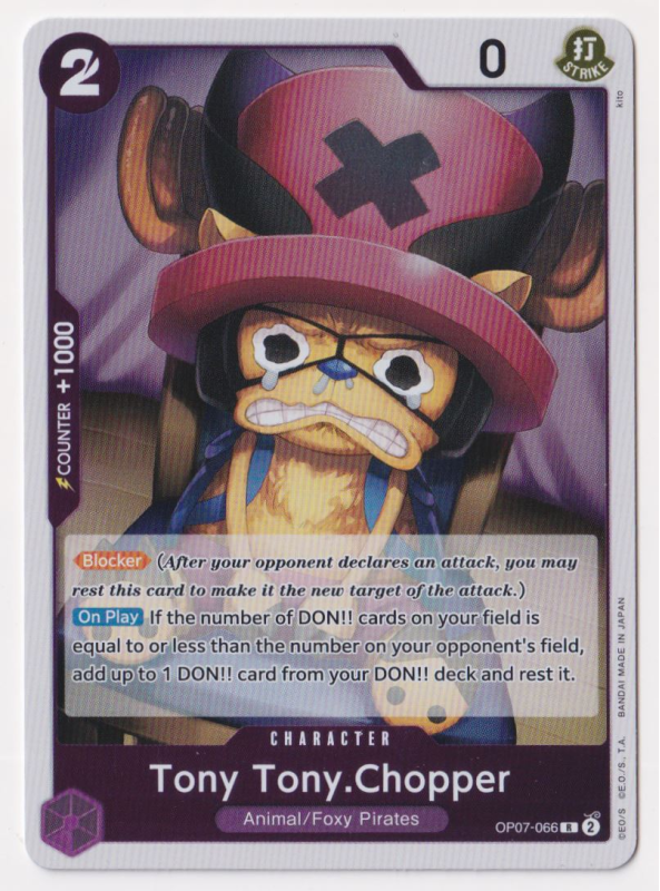 Tony Tony.Chopper : OP07-066 500 YEARS IN THE FUTURE - One Piece Single Card