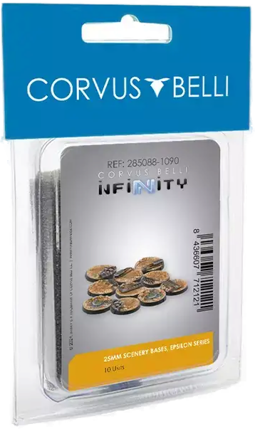 Infinity : 25mm Scenery Bases, Epsilon Series | Chaos Cards