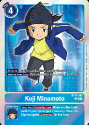 Koji Minamoto : BT17-083 SECRET CRISIS - Digimon Card Game Single Card