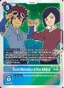 Davis Motomiya & Ken Ichijoji : BT17-084 SECRET CRISIS - Digimon Card Game Single Card