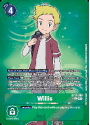 Willis (ALTERNATIVE ART) : BT17-088 SECRET CRISIS - Digimon Card Game ...