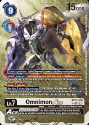 Omnimon ACE (ALTERNATIVE ART) : BT17-078 SECRET CRISIS - Digimon Card ...