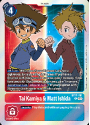Tai Kamiya & Matt Ishida : BT17-081 SECRET CRISIS - Digimon Card Game Single Card