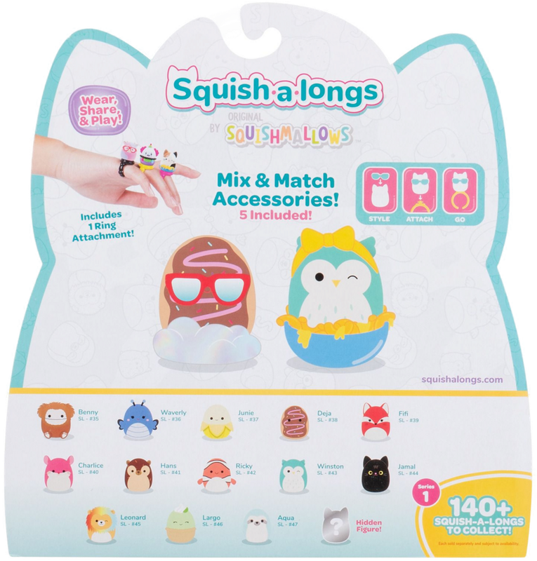 Squishmallow Squish-A-Longs Series 1: 14 Figure Pack