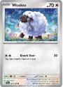 Wooloo : SCARLET AND VIOLET - STELLAR CROWN 124/142 - Pokemon Single Card