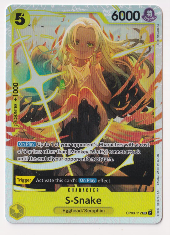 S-Snake : OP08-112 TWO LEGENDS - One Piece Single Card