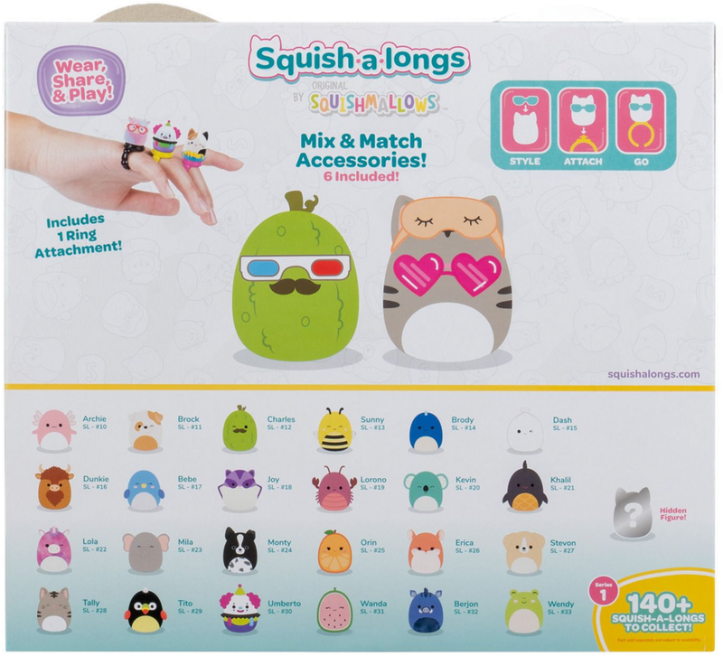 Squishmallow Squishalongs - 24 Pack | Chaos Cards