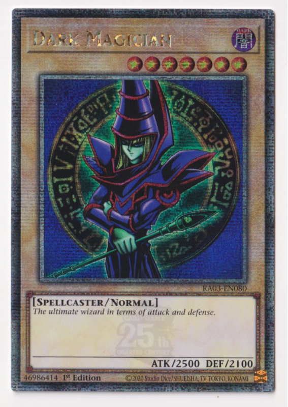 Dark Magician (Quarter Century Secret Rare) : RA03-EN080 - Yu-Gi-Oh ...