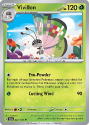 Vivillon : SCARLET AND VIOLET - SURGING SPARKS 07/191 - Pokemon Single Card