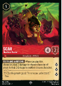 Scar - Heartless Hunter (FOIL) : 127/204 AZURITE SEA - Disney Lorcana ...