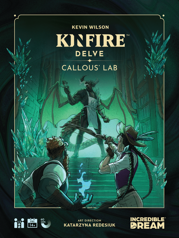 Kinfire Delve: Callous' Lab | Fantasy Card Game